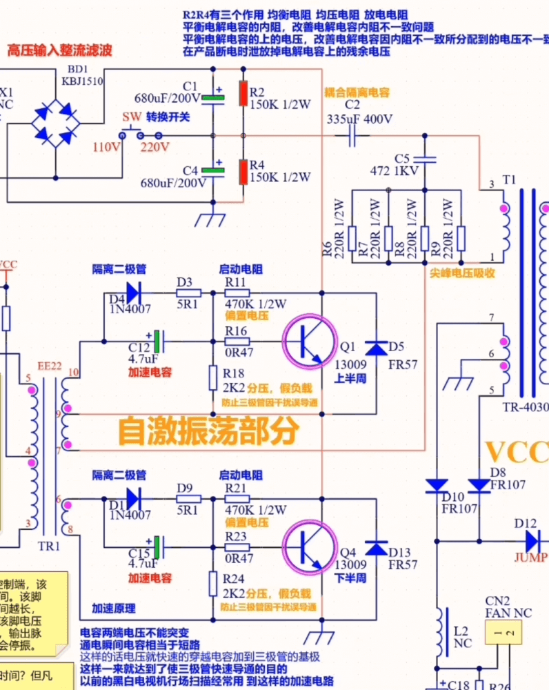 TL494（KA7500）经典明纬开关电源工作原理-智能工控